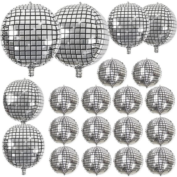 32 Inch Disco Balloon Giant Size 20 Pack: Assorted Large and Small ...