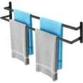 32 Inch Double Towel Bar, Stainless Steel Bathroom Towel Rack, Wall ...