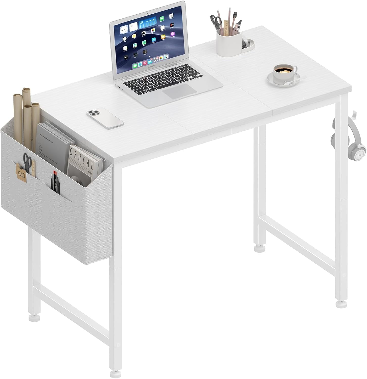 32 Inch Kids Girls Study Writing Desks for Bedroom, Simple Modern ...