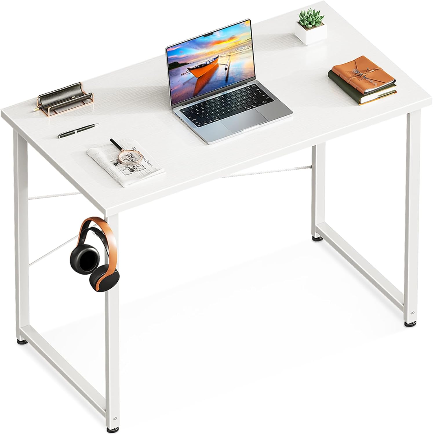32 Inch Small Computer Desk for Home Office, Study Writing Table for ...