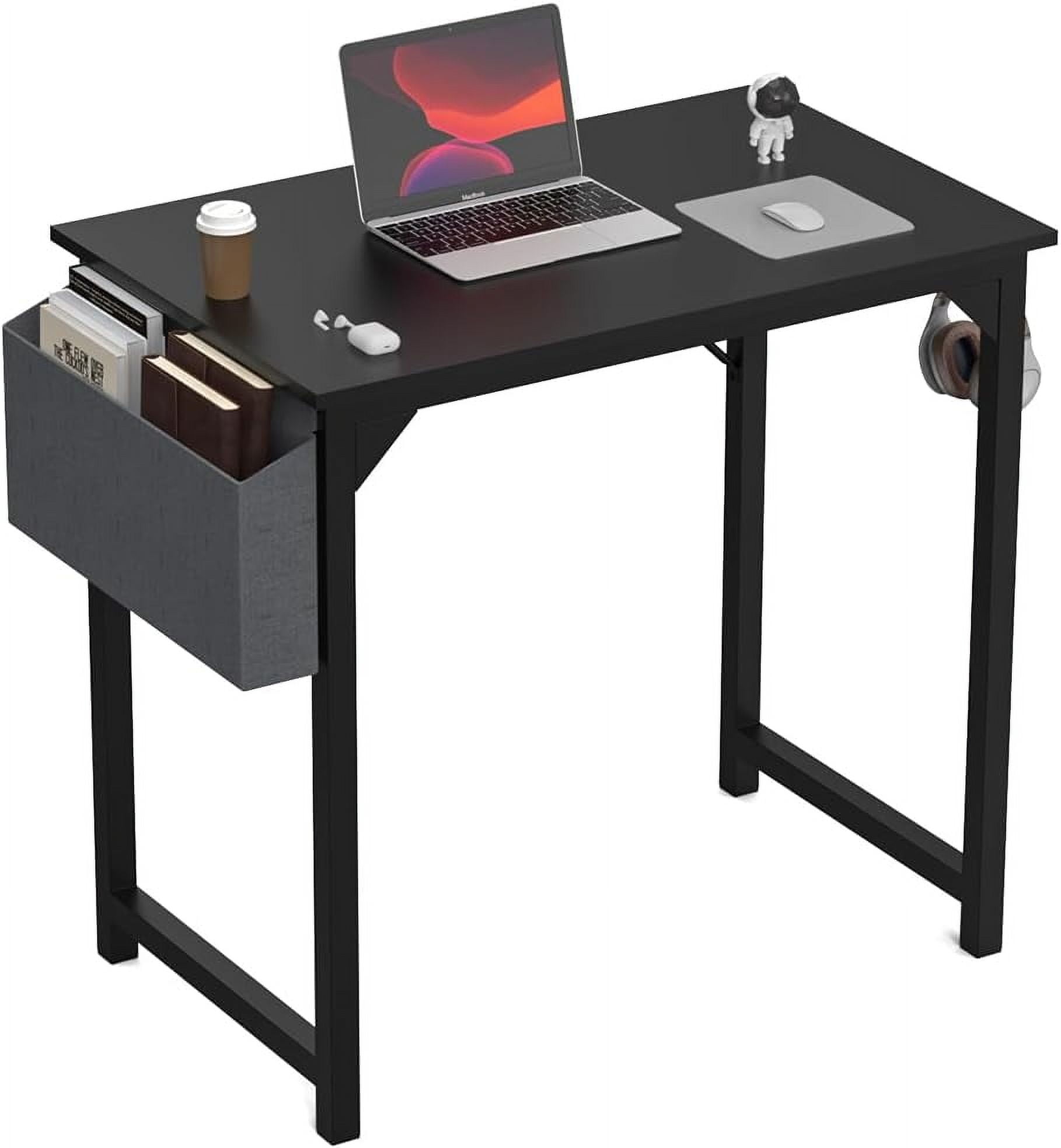 32 Inch Office Small Computer Desk Modern Simple Style Writing Study Work Table for Home Bedroom ...