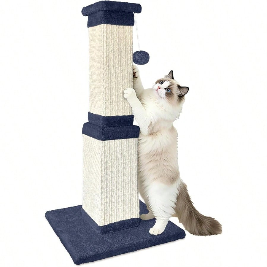 32 Inch Tall Cat Scratching Post for Large Cats Cat Scratcher for ...