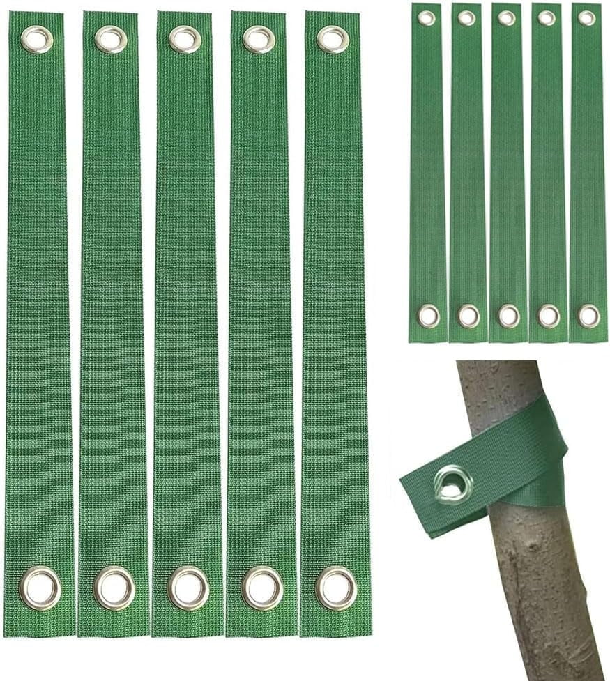 32 Inch Tree Straps for Staking, 10 Pack of Tree Supports Straps with ...
