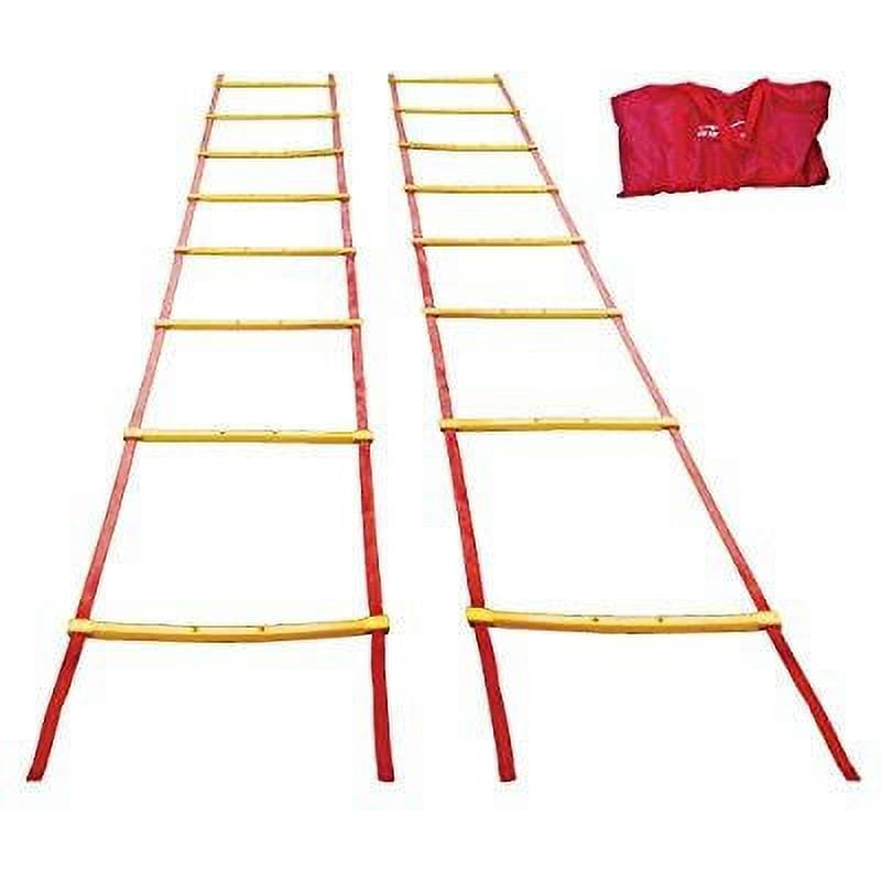32' Long Sports Training Agility Ladder - Two Ladders Connect Into One ...