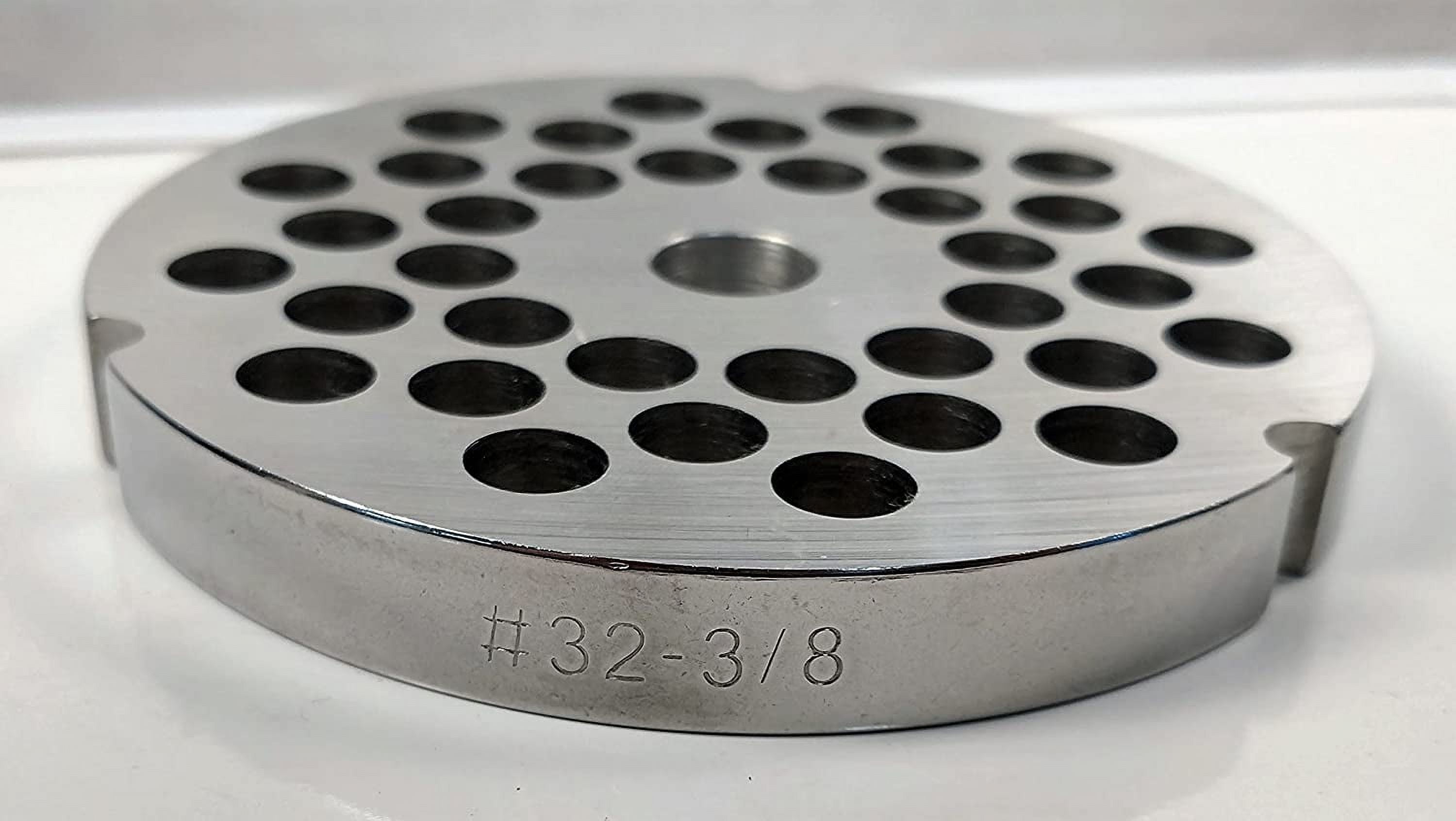 #32 Meat Grinder Plate (3/8 in.) - Walmart.com