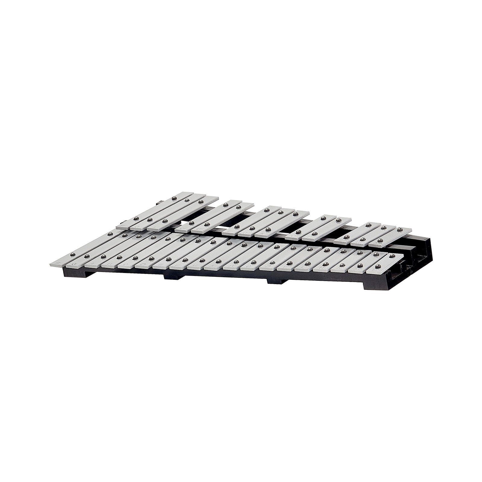 32 Note Glockenspiel Xylophone Bell Kit with Mallets, Drum Sticks ...