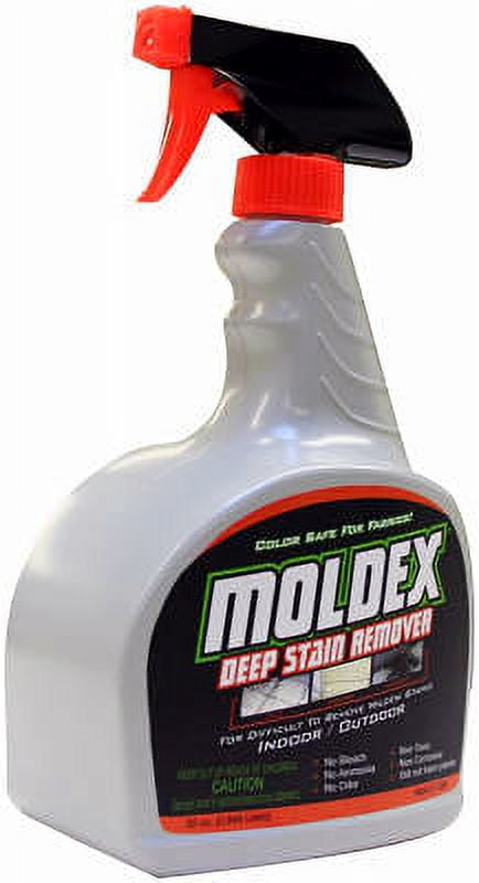 32 OZ Moldex. Ready To Use Trigger Spray Bottle Deep Stain Remover ...