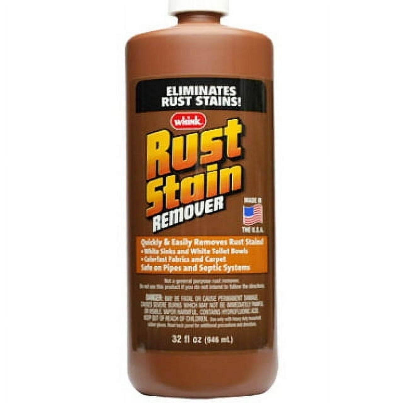32 OZ Rust/Stain Remover #1 Pure Liquid Rust Stain Remover Since 1947 ...