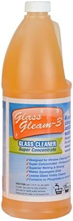32 Oz. (1 Quart) Glass Gleam-3 Super Concentrated Window Cleaning ...