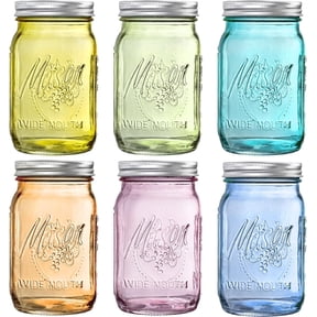 Colorful Mason Jars and Food Storage Containers for Your Home