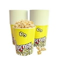 32 Oz Popcorn Buckets 50 Pack Retro Style Disposable Popcorn Box Grease ...