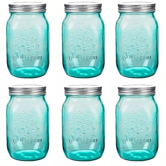 Colored Mason Jars