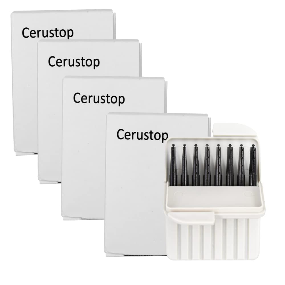 32-PCS 1mm Phonak Cerustop Hearing Aid Ear Wax Guard Filters Cleaning ...