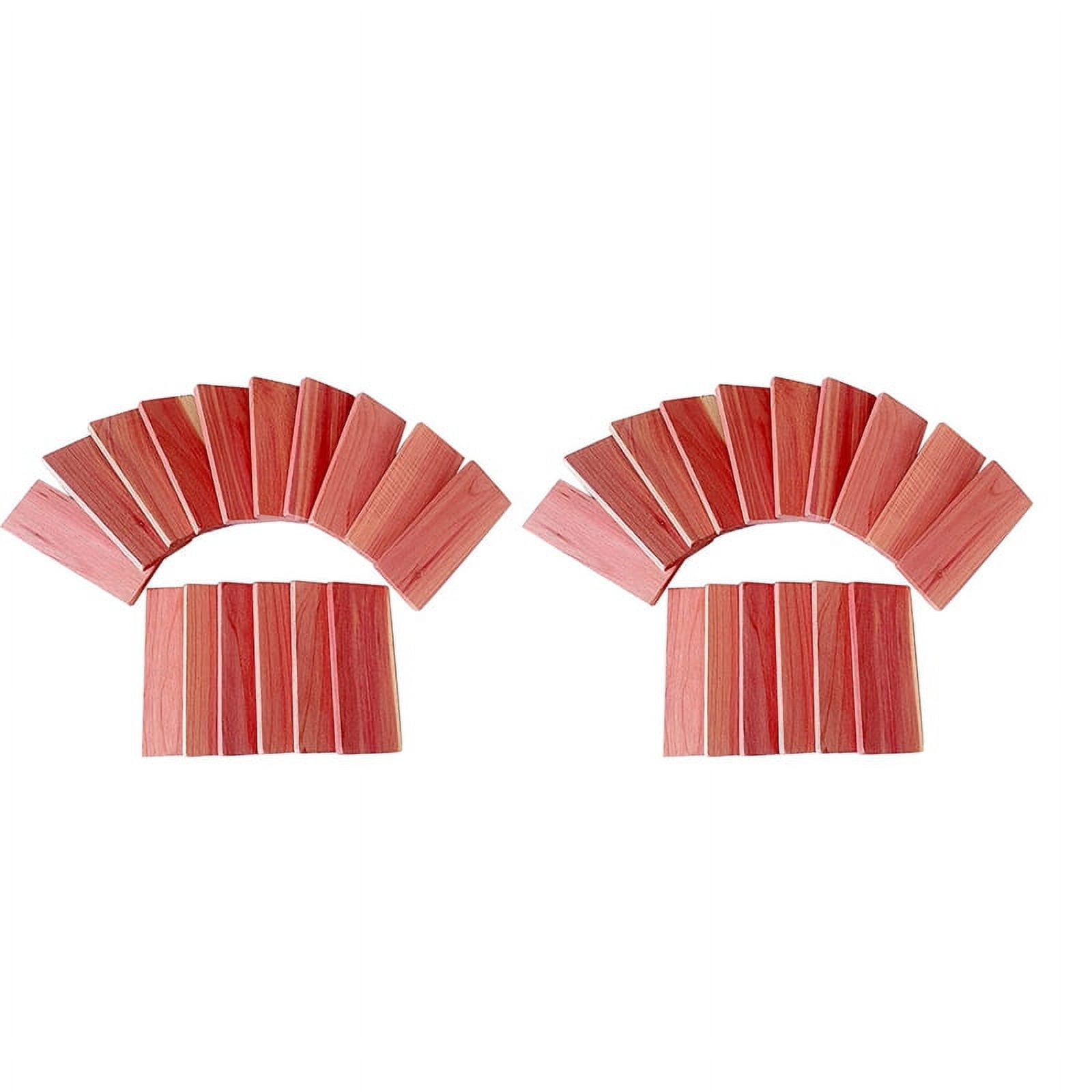 32 Pack Blocks for Closet,Red Blocks for Storage, Aromatic Blocks for ...