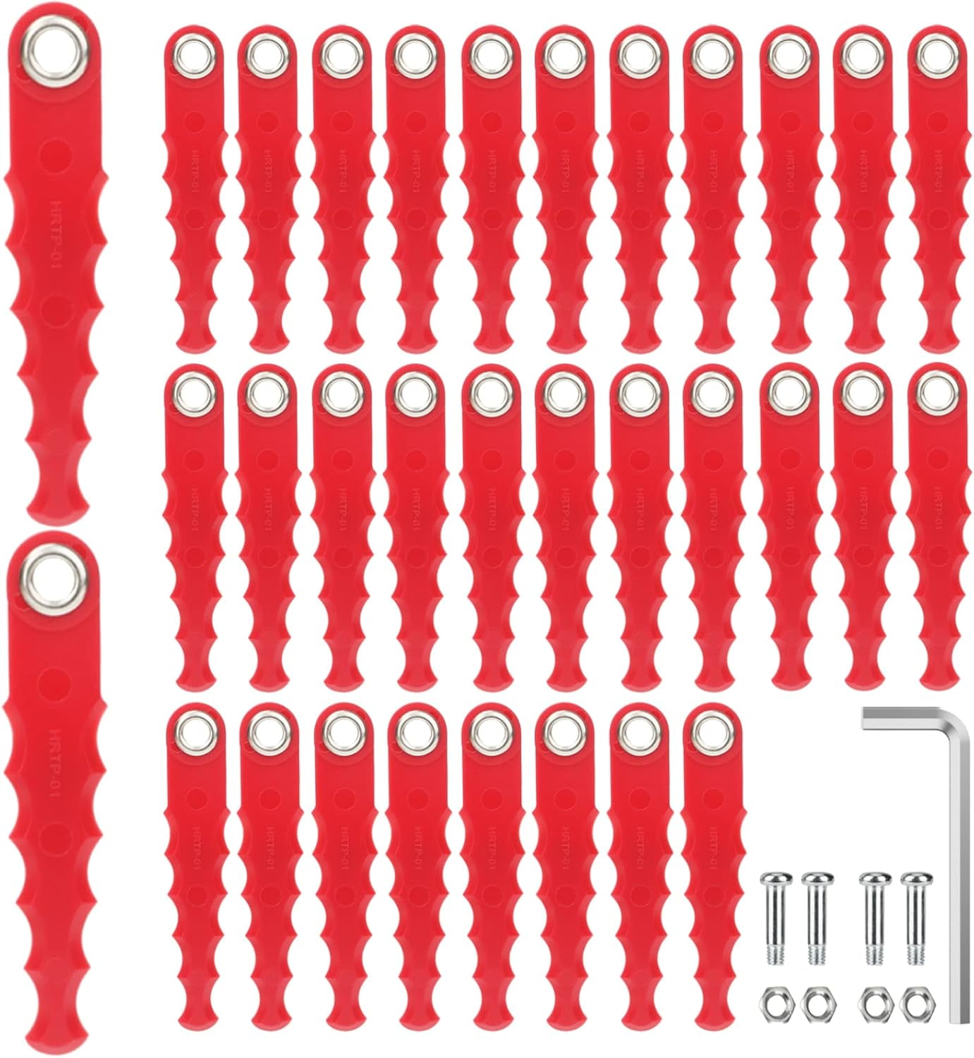 32 Pack CMZST0653 Serrated Replacement Blades Compatible with Craftsman ...