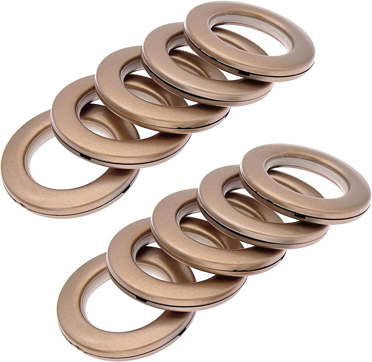 32 Pack Curtain Grommet, Home Sewing Depot Fast-Set Plastic,Inner ...