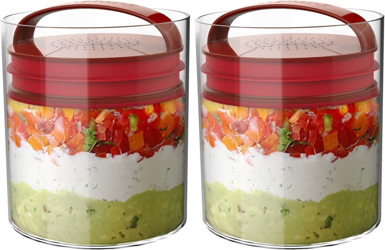32 Pack Kitchen Plastic Food Containers with Airtight Lids Leak Proof ...