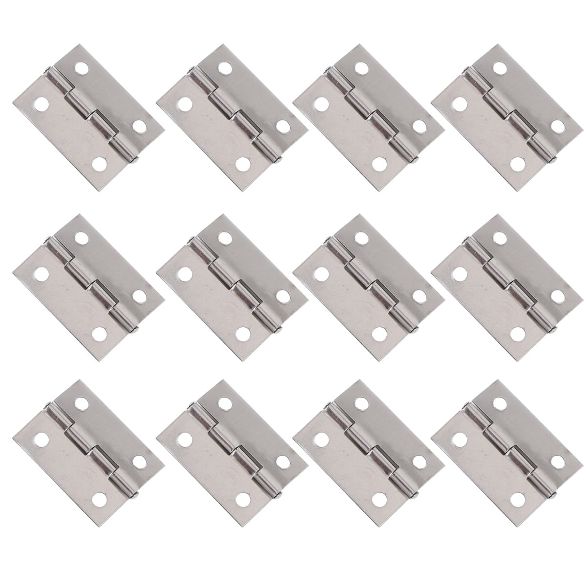 32 Pcs Back Flap Hinge Backflap Hinge Mounting Holes Hinge Window ...