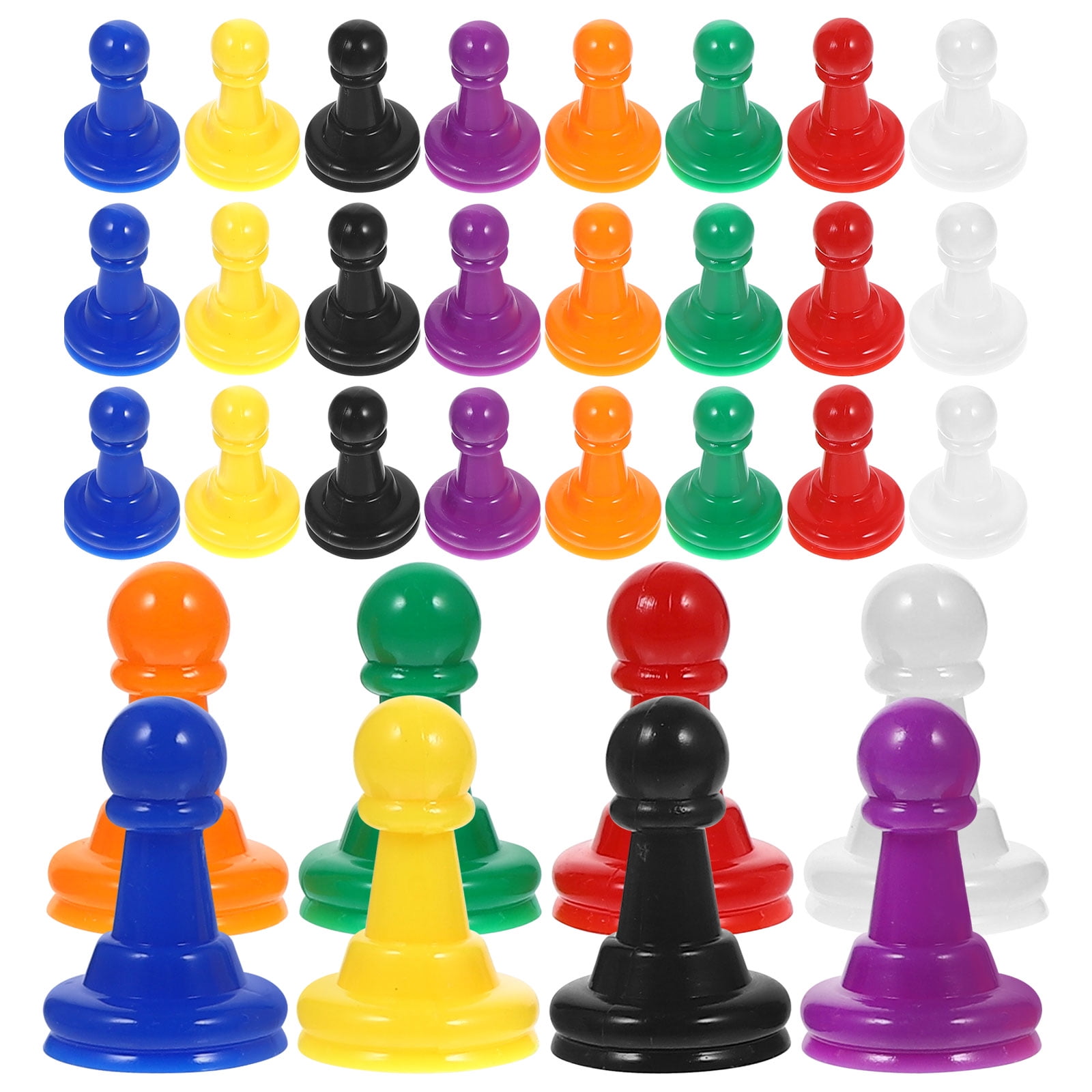 32 Pcs Board Game Pieces Board Game Pawn Chess Educational Chess Game ...