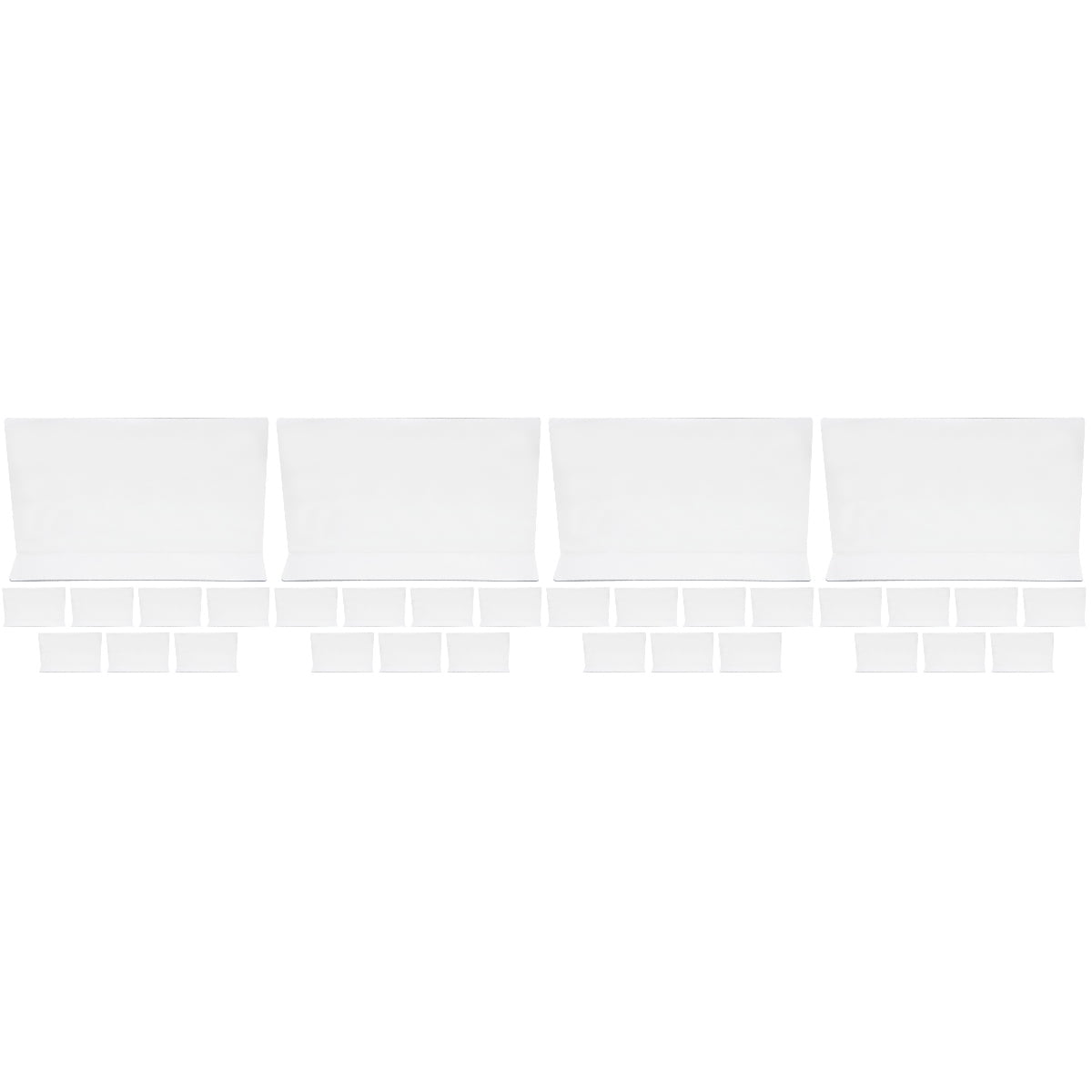 32 Pcs Drawer Dividers Books Separators Closet Shelf Separators ...