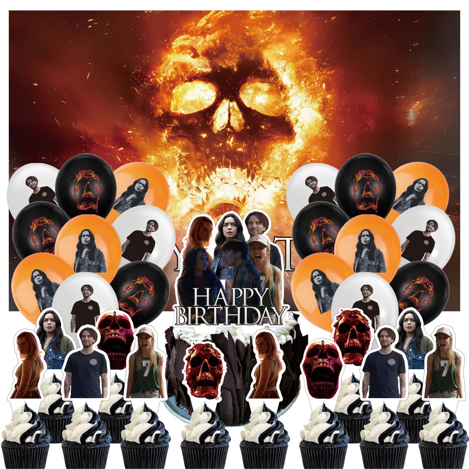 32 Pcs For Final Theme For Destination Birthday Party Supplies Party ...