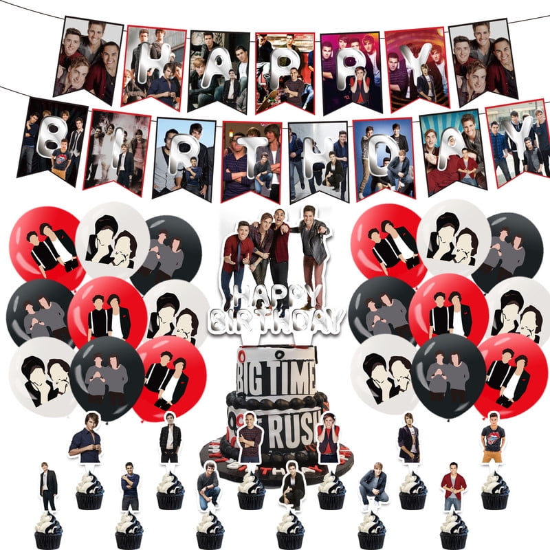 32 Pcs For Big Time Rush TV Series Party Decoration Set – Includes ...