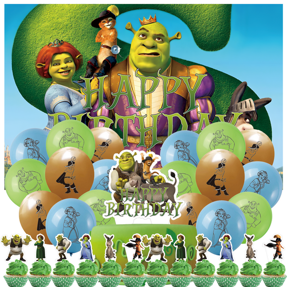 Decorations Shrek Party Supplies