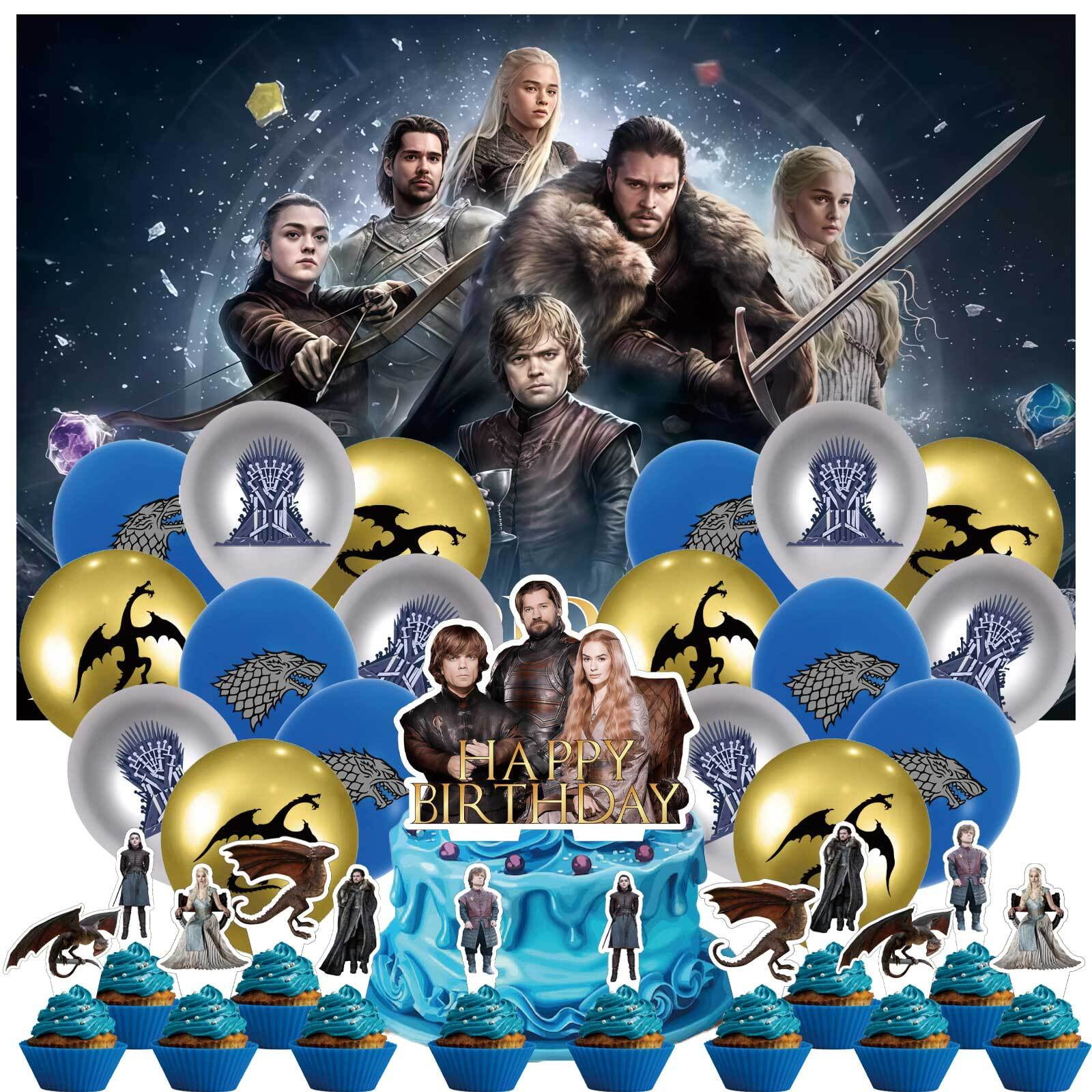 32 PCS For Game of Thrones Theme Birthday Party Supplies Party Favor ...