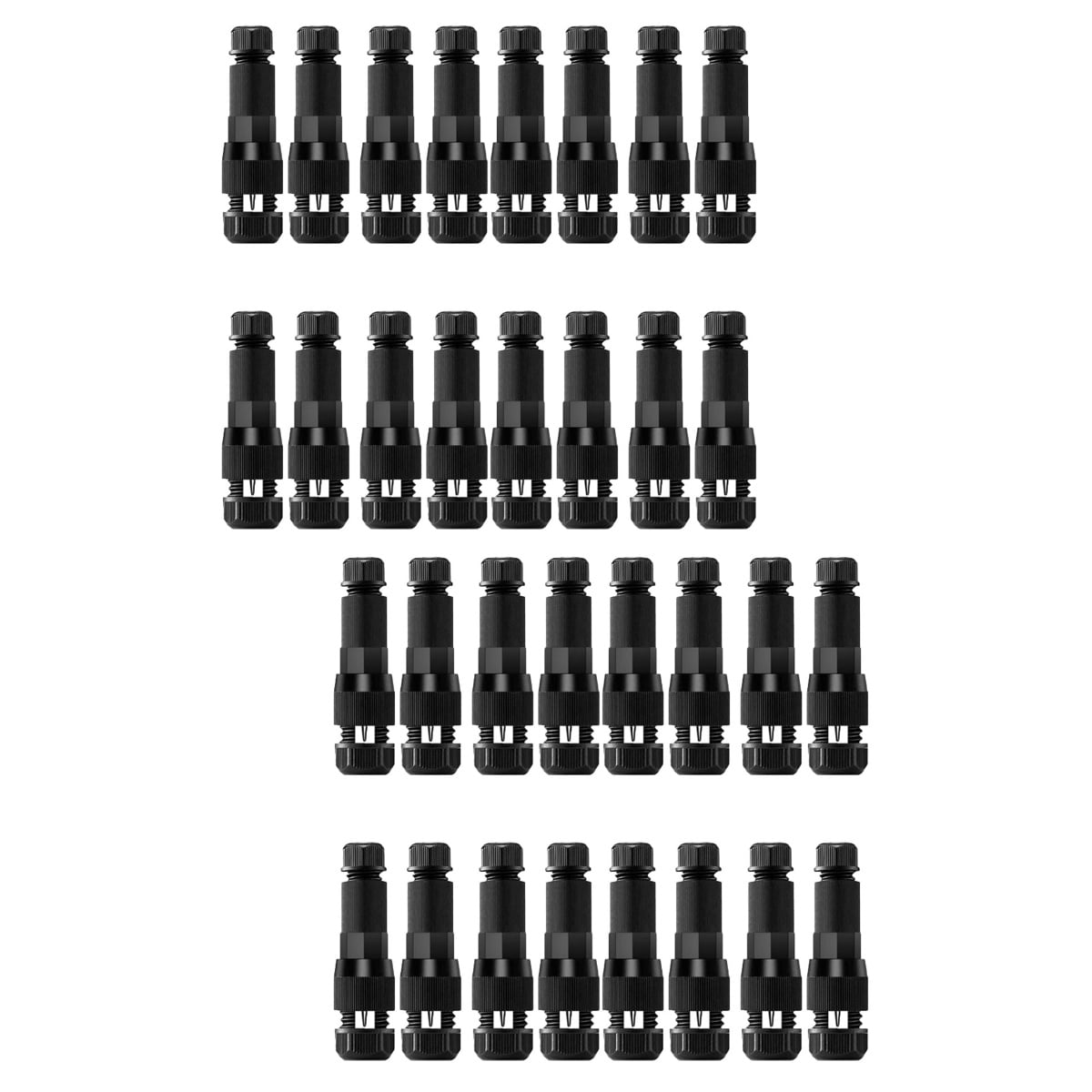 32 Pcs Garden Landscape Lighting Cord Connector Wire Connectors Low ...