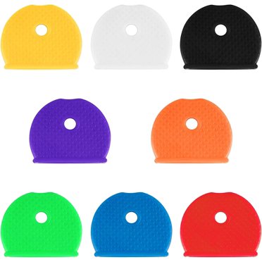 Unique Bargains Key Cap Cover Rings Keys Identifier Coding Tags ...