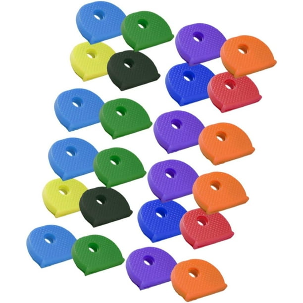 32 Pcs Key Identifier Caps PVC Key Covers Car Keys Caps Door Keys Cover ...