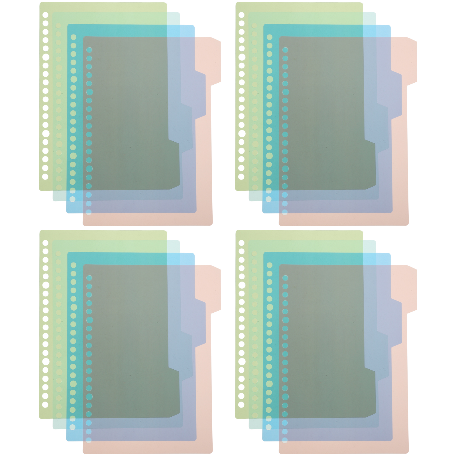 32 Pcs Labels Office and Supplies Studying Paper Dividers Tabs For ...