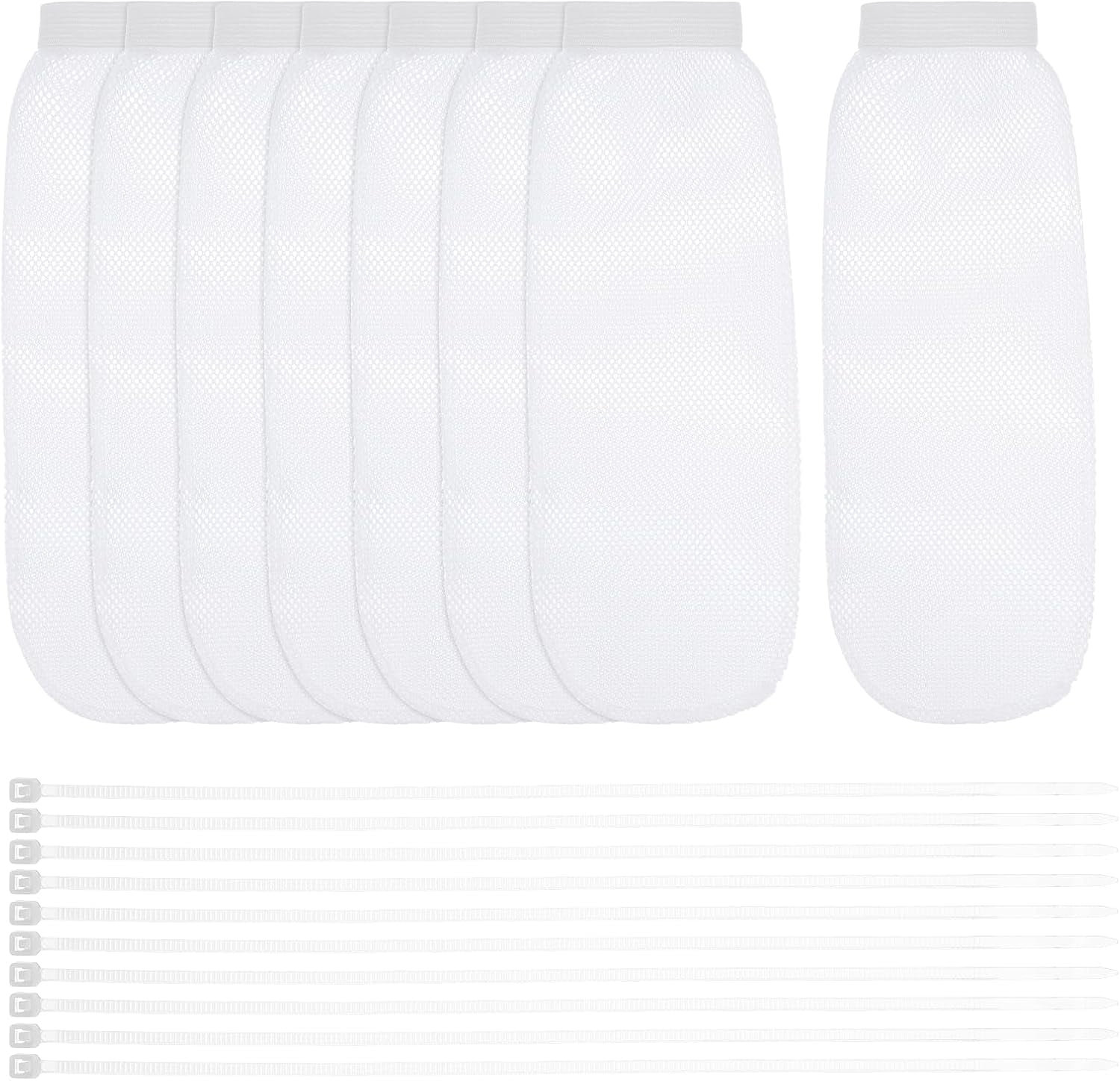 32 Pcs Lint Trap for Washing Machine and Cable Ties Set, Includes 8 ...