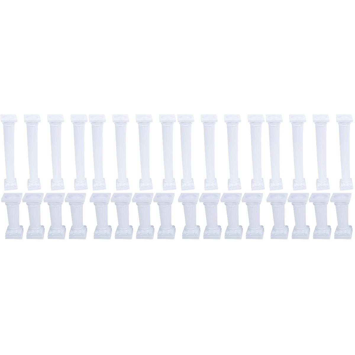 32 Pcs Roman Column Cake Tiered Stands Birthday Party Decorations ...