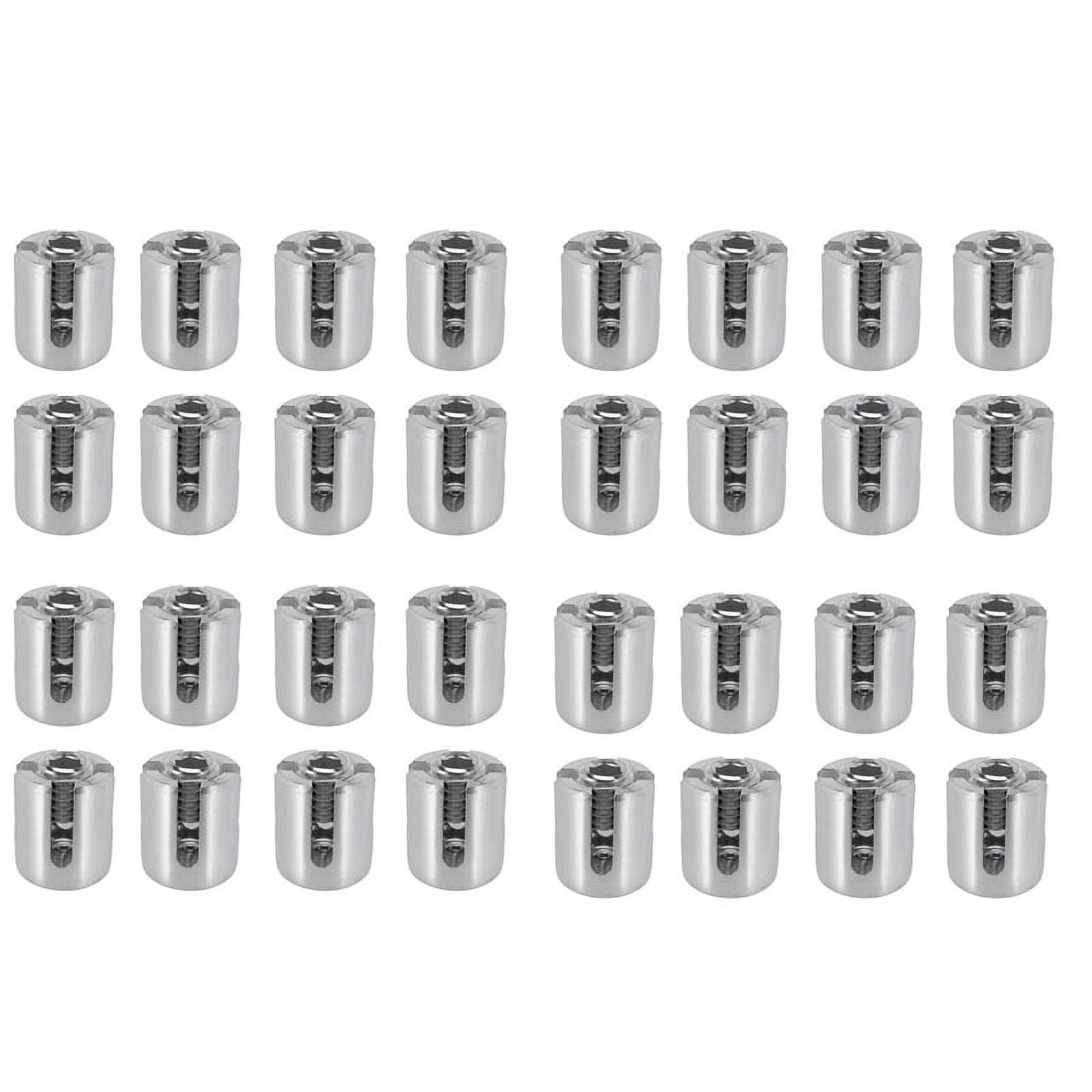 32 Pcs Stainless Steel Wire Rope Green Wall Trellis Fitting Clip 3mm ...