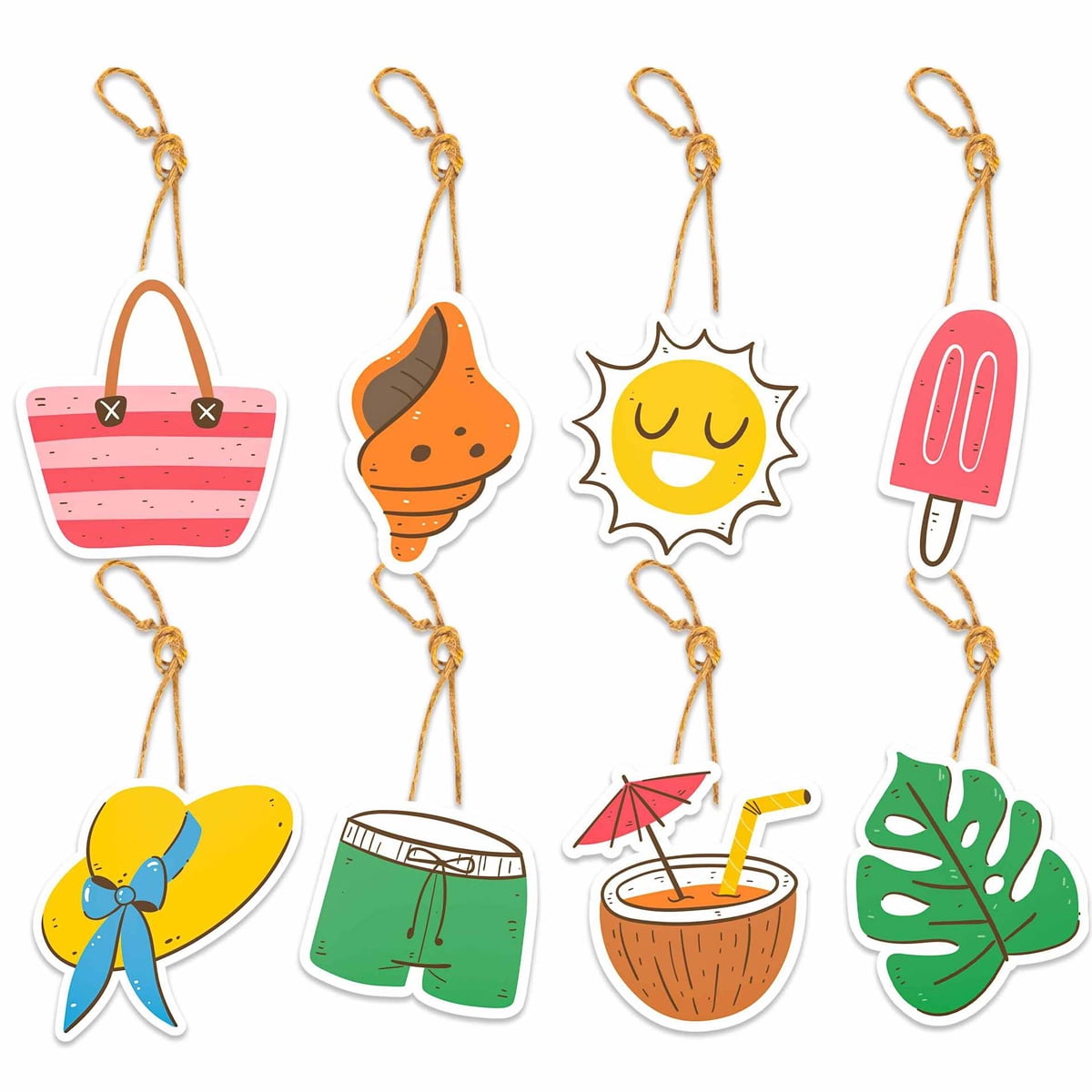 32 Pcs Summer Ceiling Hanging Decor, Beach Hanging Decor for Kidss Kids ...