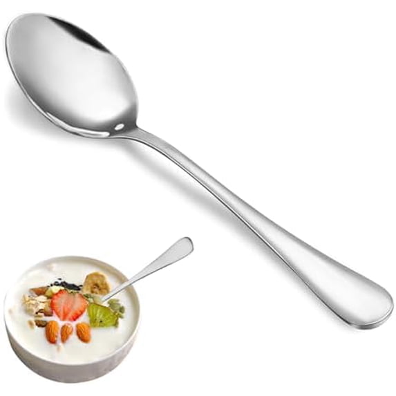 32 Pcs Teaspoons Set, Food Grade Stainless Steel Tea Spoons, Durable ...