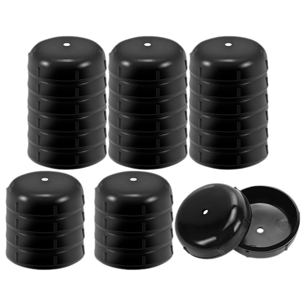 FONDOTIN Furniture Caster Stoppers Black Plastic 32Pcs Scratch ...
