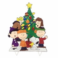 Peanuts Charlie Brown & Snoopy LED Lighted Outdoor Xmas Decor with The ...