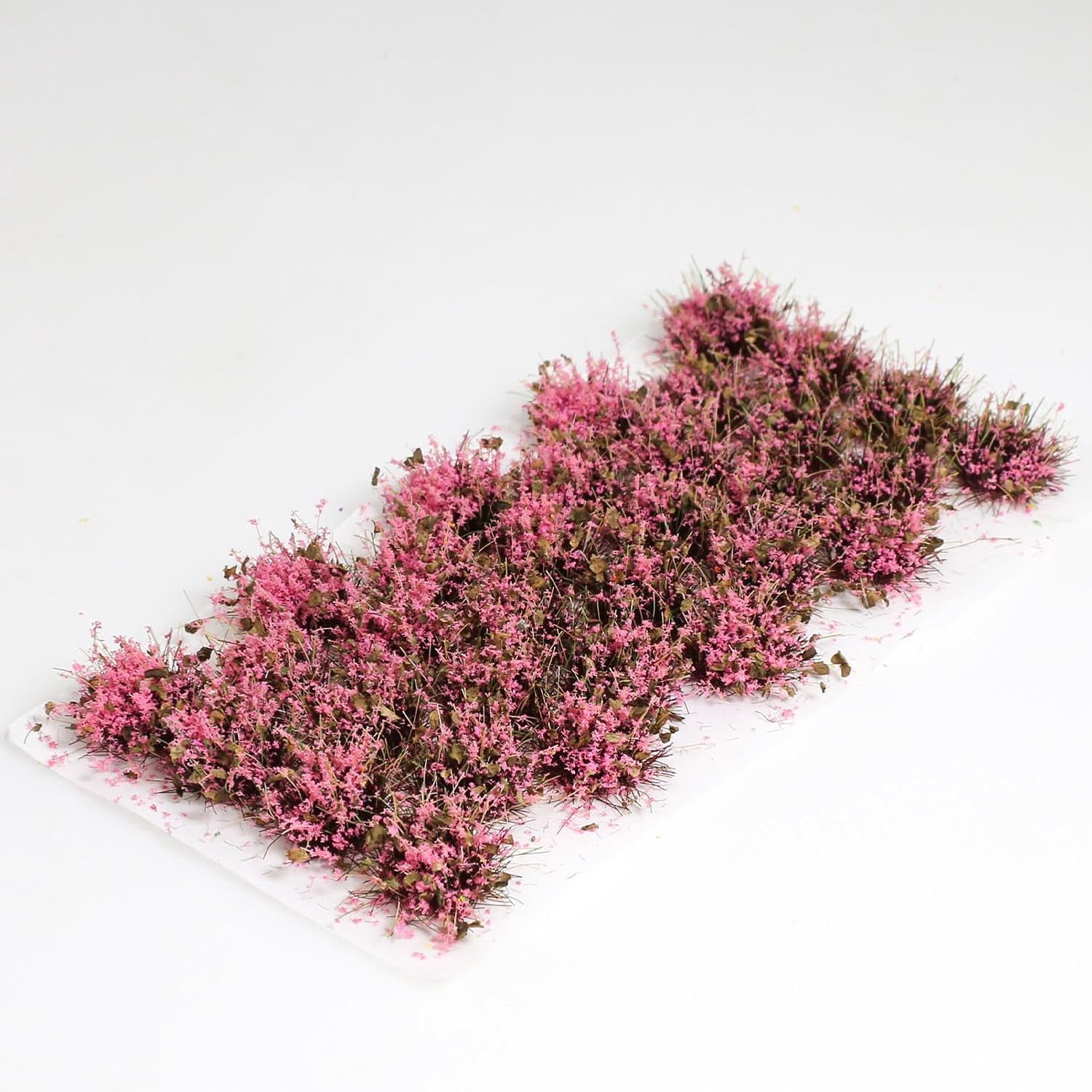 32-Piece 8mm Tall Diorama-Flowers-Grass Point Leaf Miniature-Clusters ...