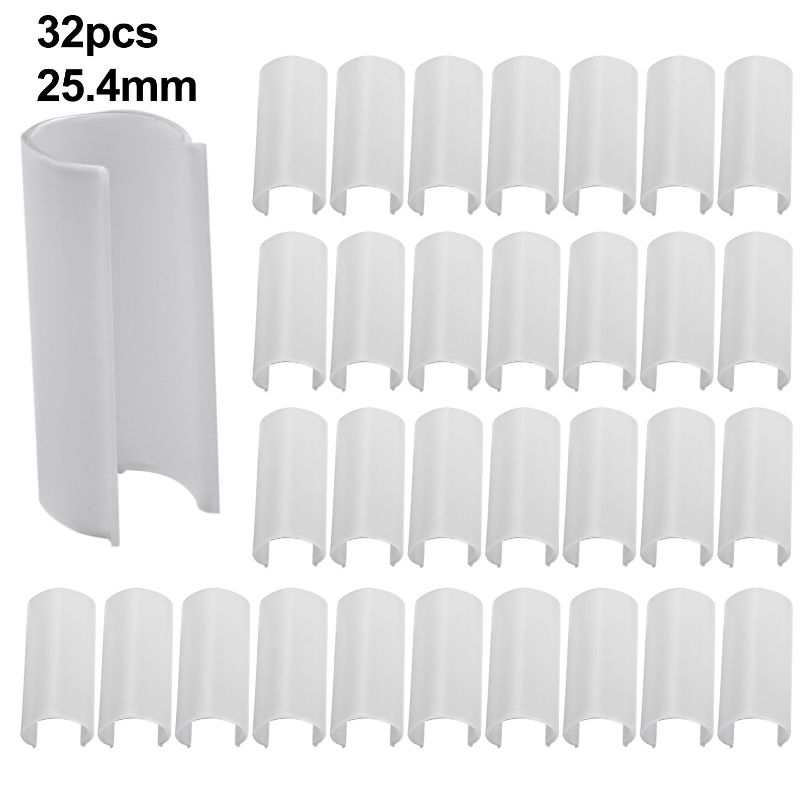32 Piece Clamp for PVC Pipe Greenhouses, Row Covers, Shelters, Bird ...