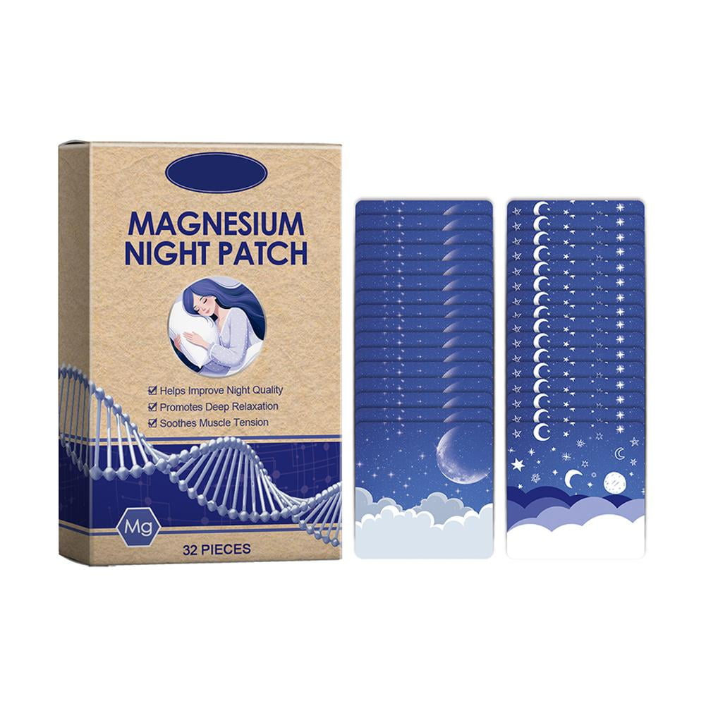 32-Piece Natural Herbal Sleep Aid Patches for Deep Relaxation and ...