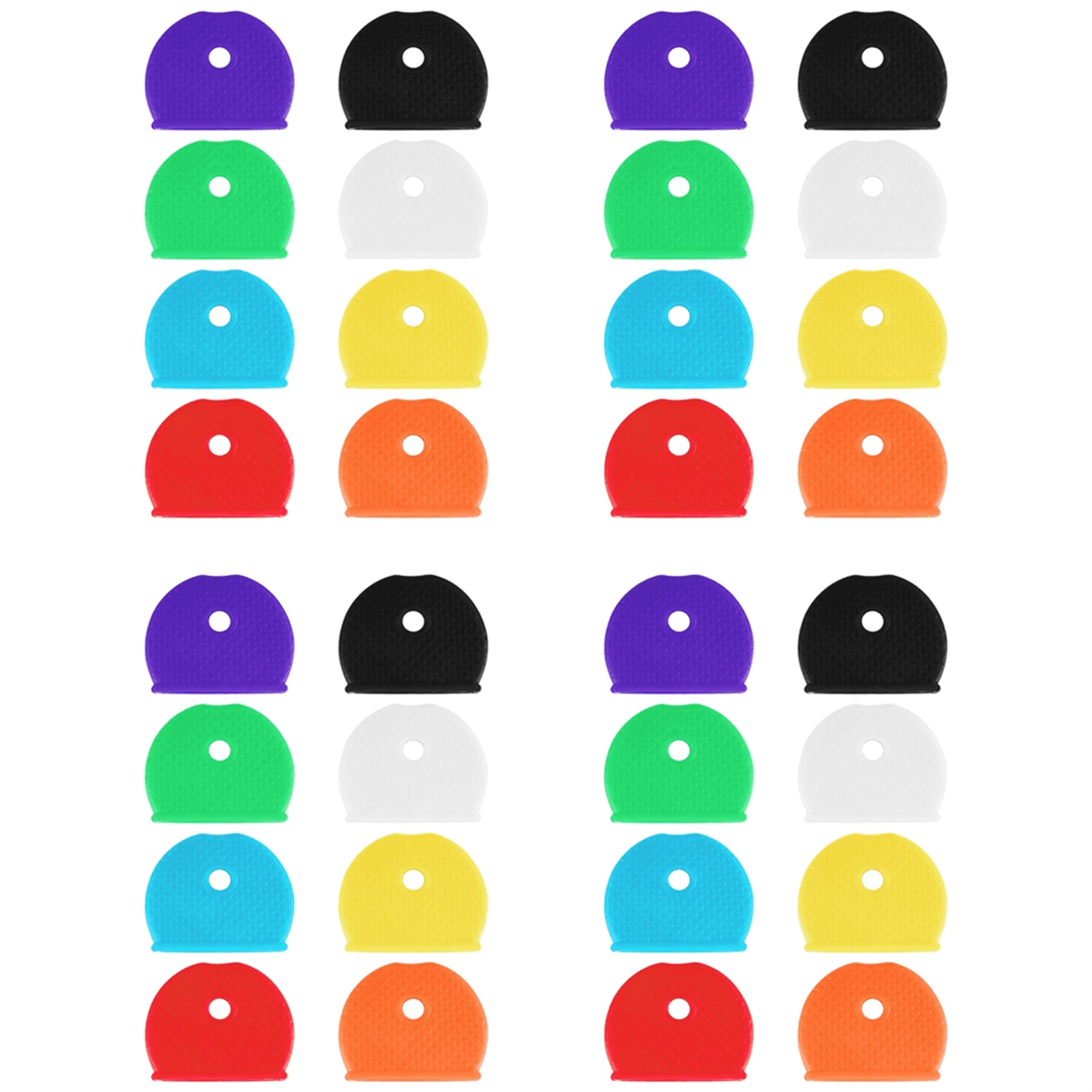 32-Piece Set of Keycap Cover Labels, Flexible Pvc Key Covers for Easy ...