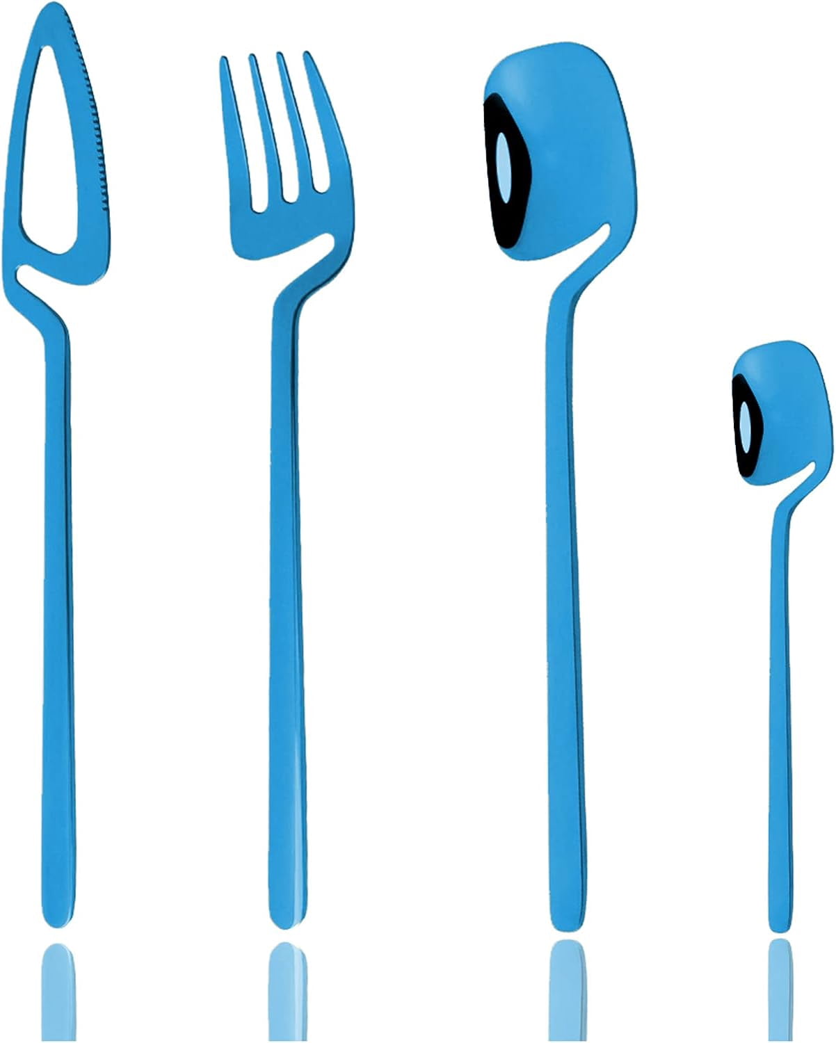 32-Piece Silverware set for 8, 304 Stainless Steel Flatware Durable ...