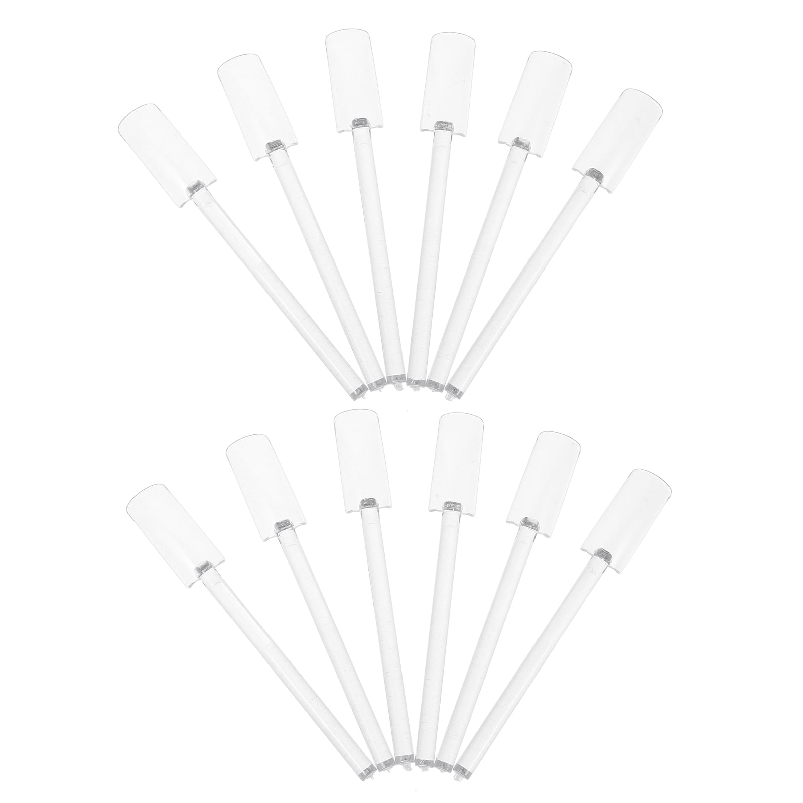 32 Pieces Clear Acrylic Nail Practice Sticks Nail Art Kit with Nail ...