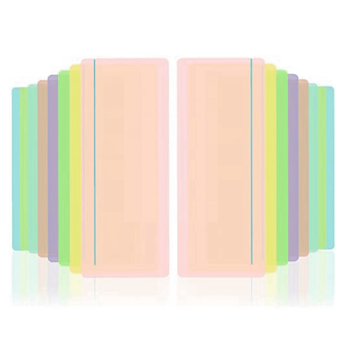 32 Pieces Guided Reading Highlight Strips Colored Overlays Bookmark ...