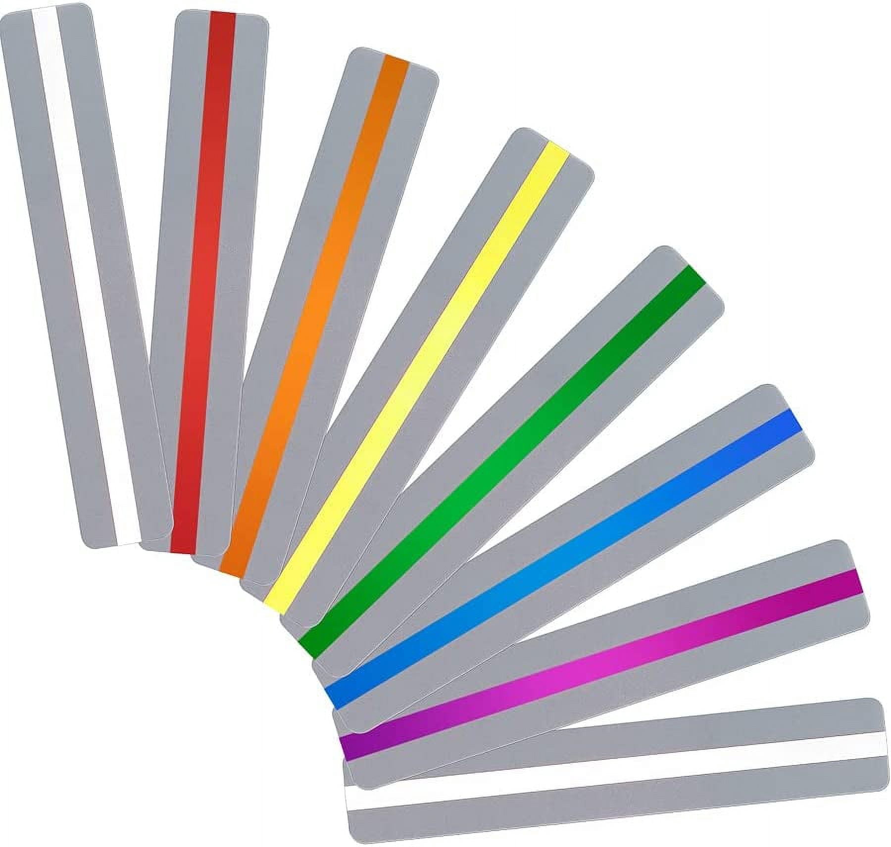 32 Pieces Guided Reading Strips Highlight Strips Colored Overlays ...
