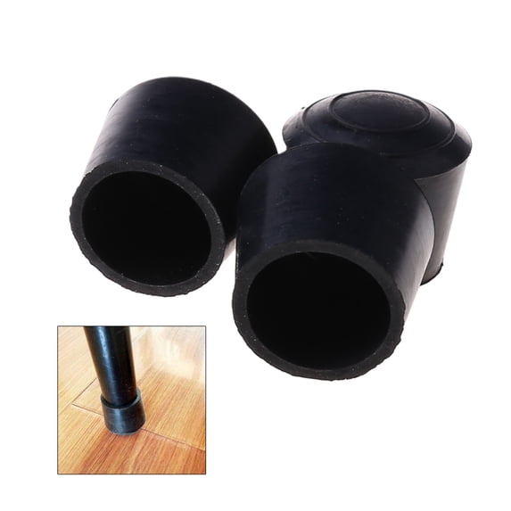 32 Pieces Household Rubber Table Chair Leg Pad Cover Furniture Feet for ...
