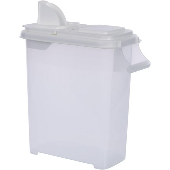 32 Quart Pet Food Dispenser with Lid - Airtight Storage for Dog Food ...