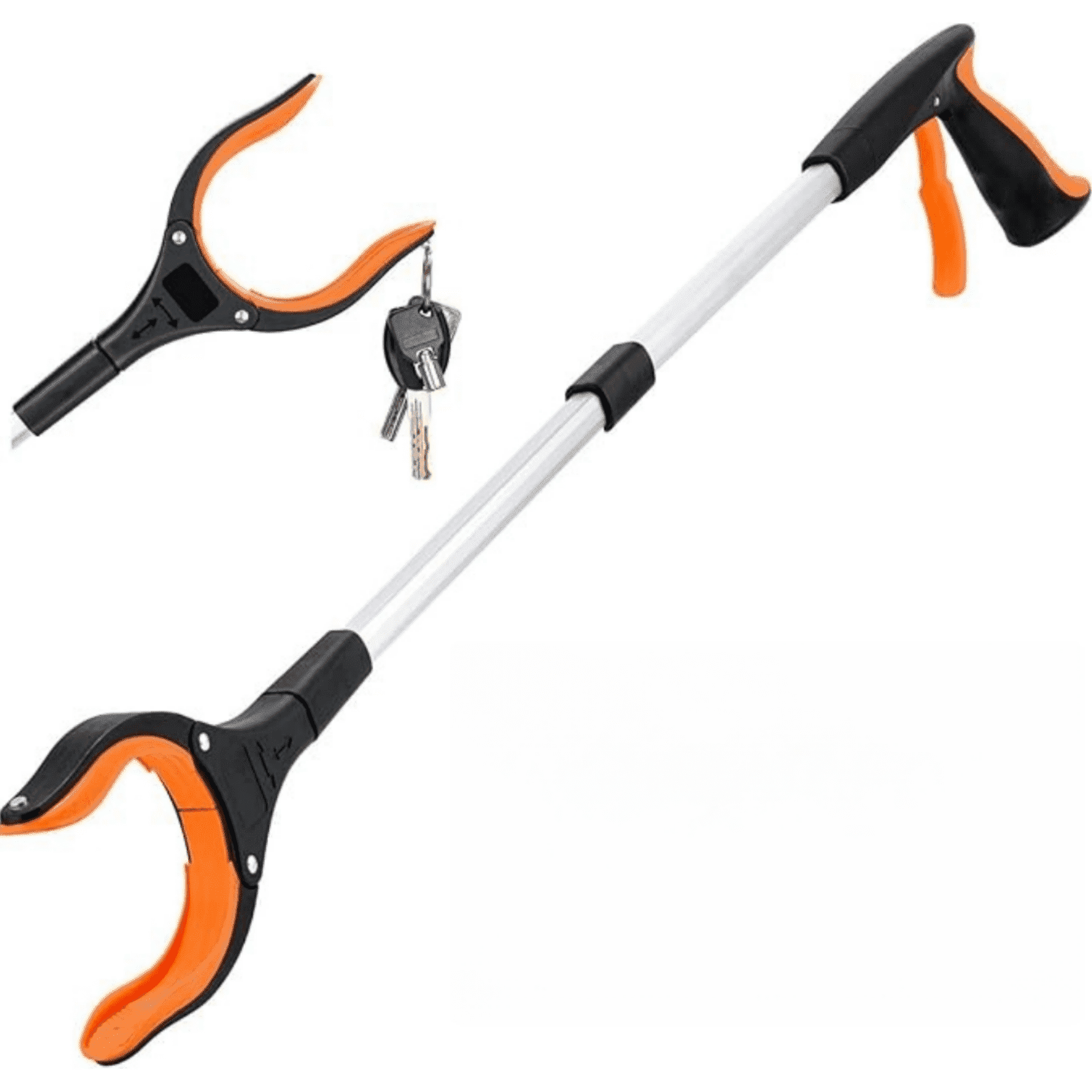 32" Foldable Reacher Grabber Tool for Elderly and Seniors, Lightweight ...